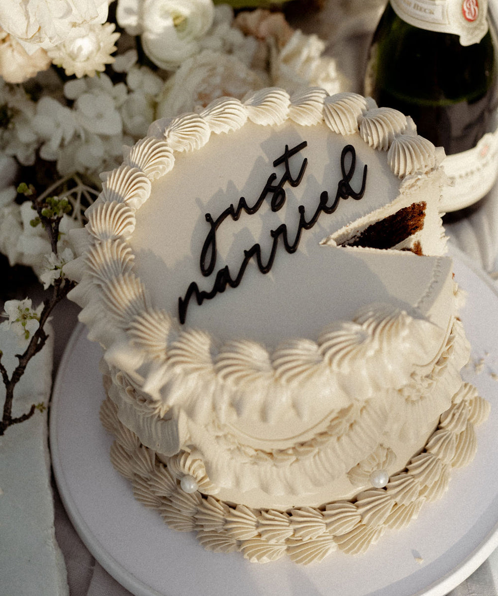 Flat Cake Topper – Love Wildly Design Co.