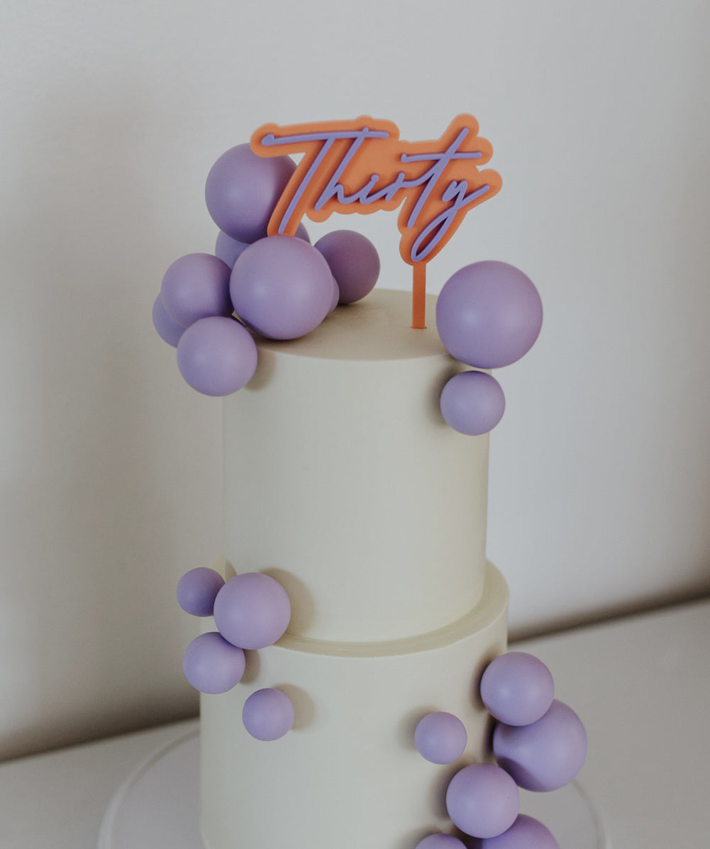 Double Layer 3D Cake Topper – Love Wildly Design Co.