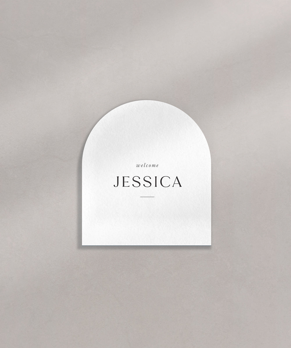 Classic Love Name Card – Love Wildly Design Co.