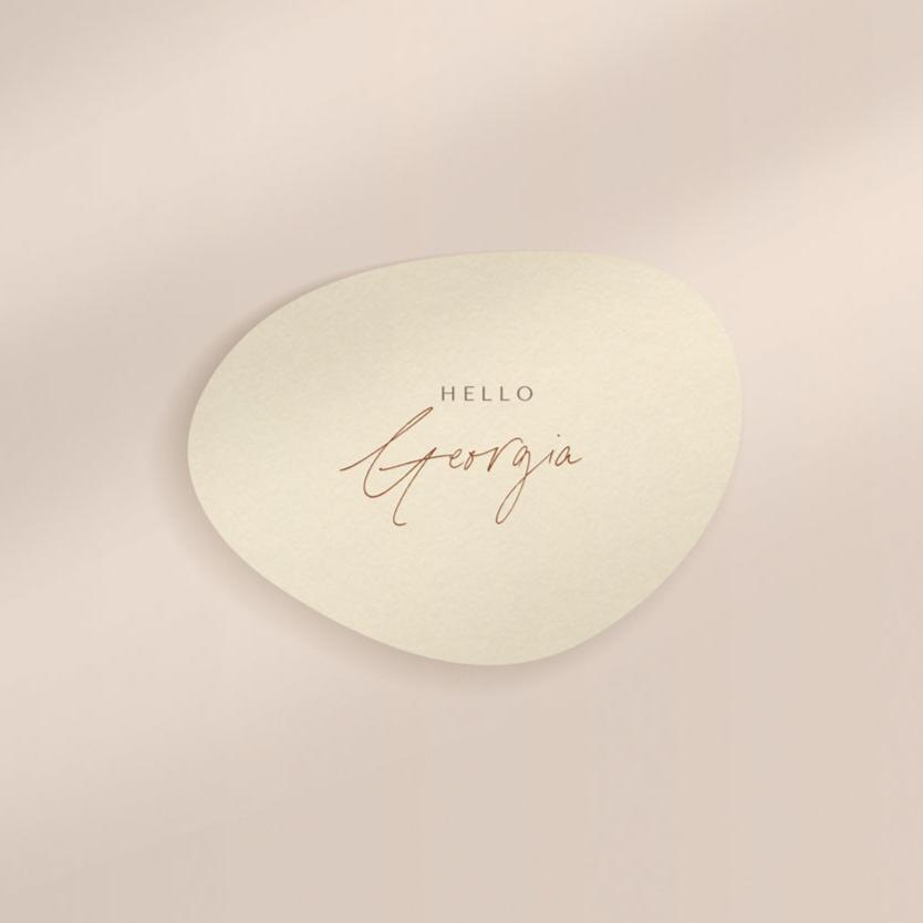 Organic Love Name Card – Love Wildly Design Co.