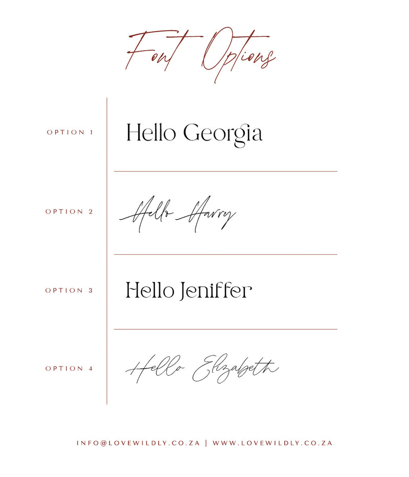 The Arch Name Tags (pack of 20) – Love Wildly Design Co.